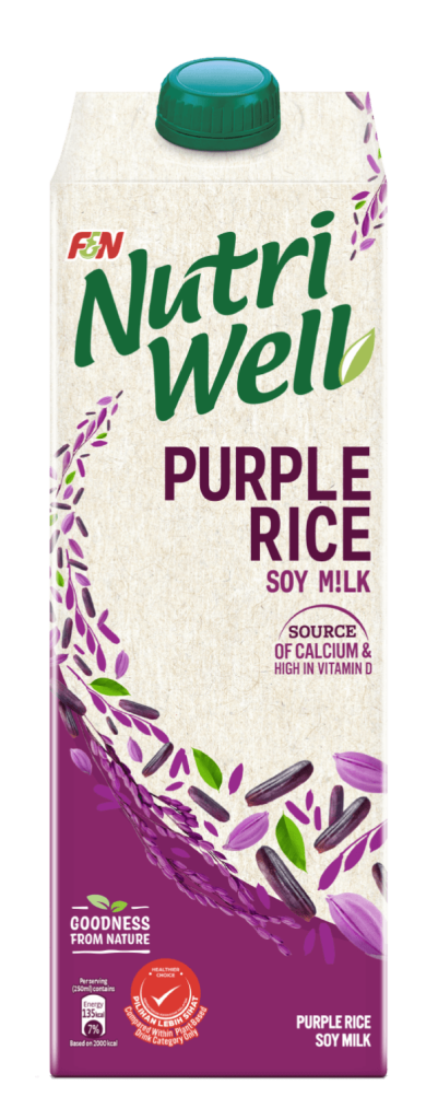 Your Healthy Lifestyle With Purple Rice Soy Milk | NutriWell